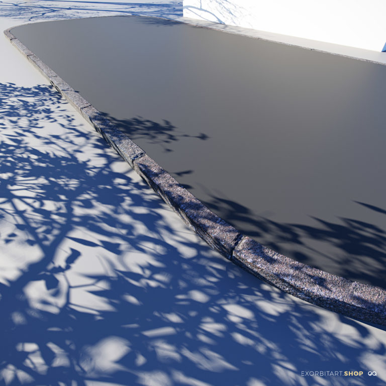 Patched Road Asphalt PBR Texture