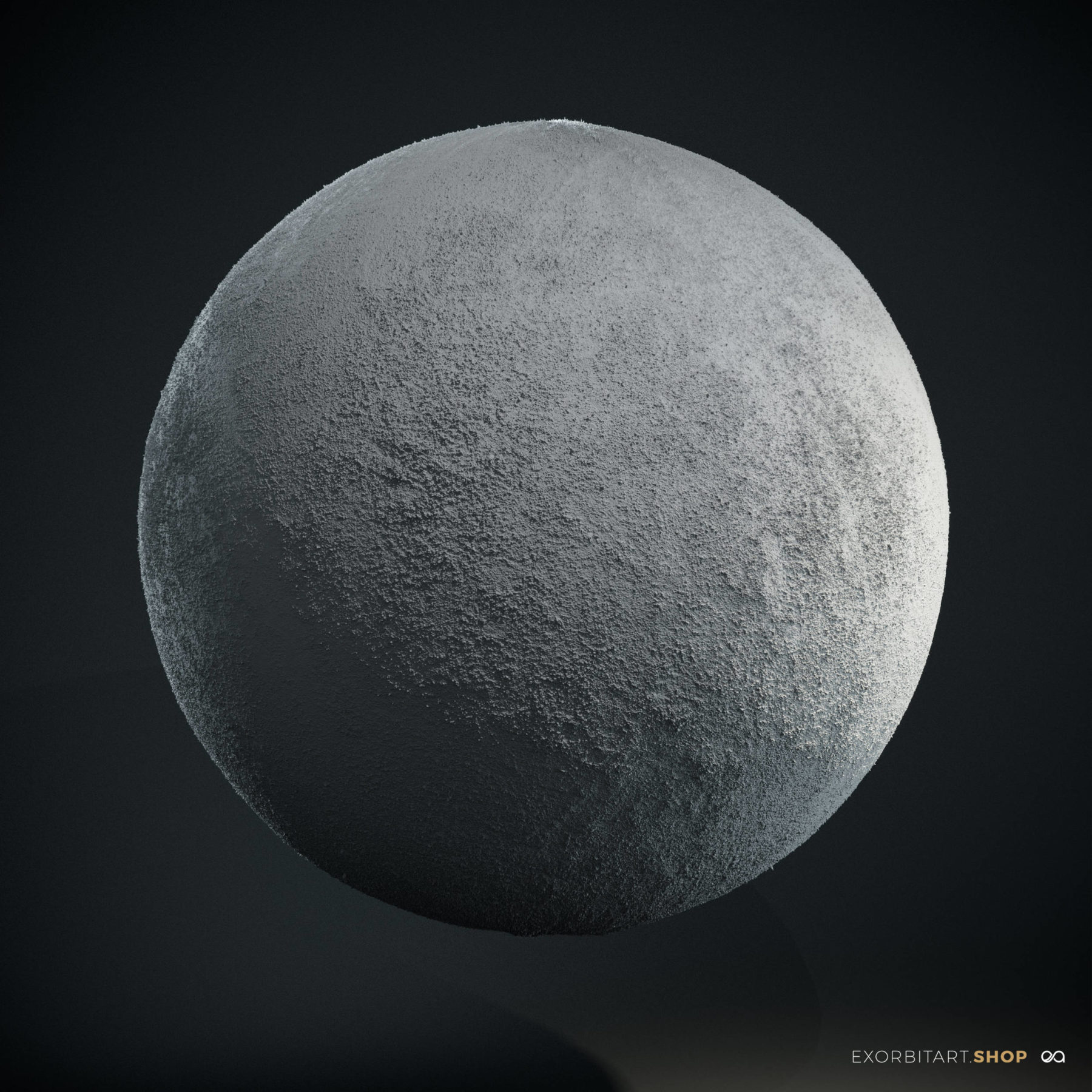 Scanned Seamless Small Gravel Soil PBR Texture