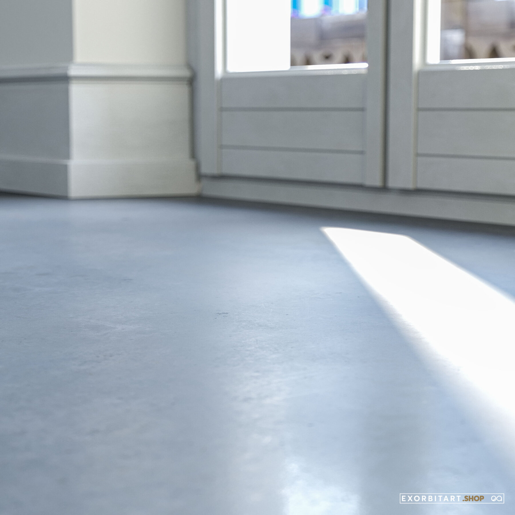 Polished Concrete Floor PBR Texture 200x200cm