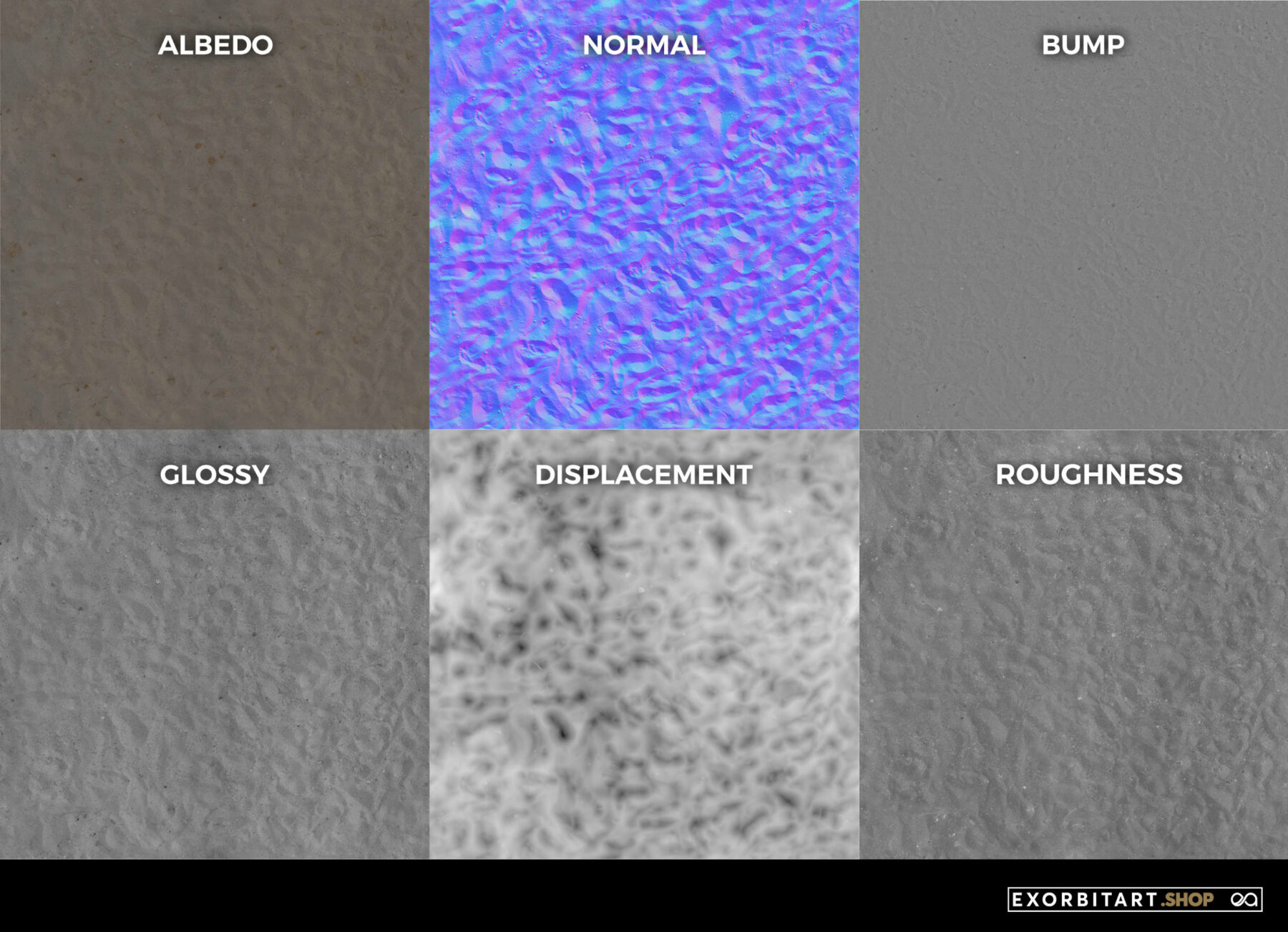 Beach Sand PBR Texture 400x400cm