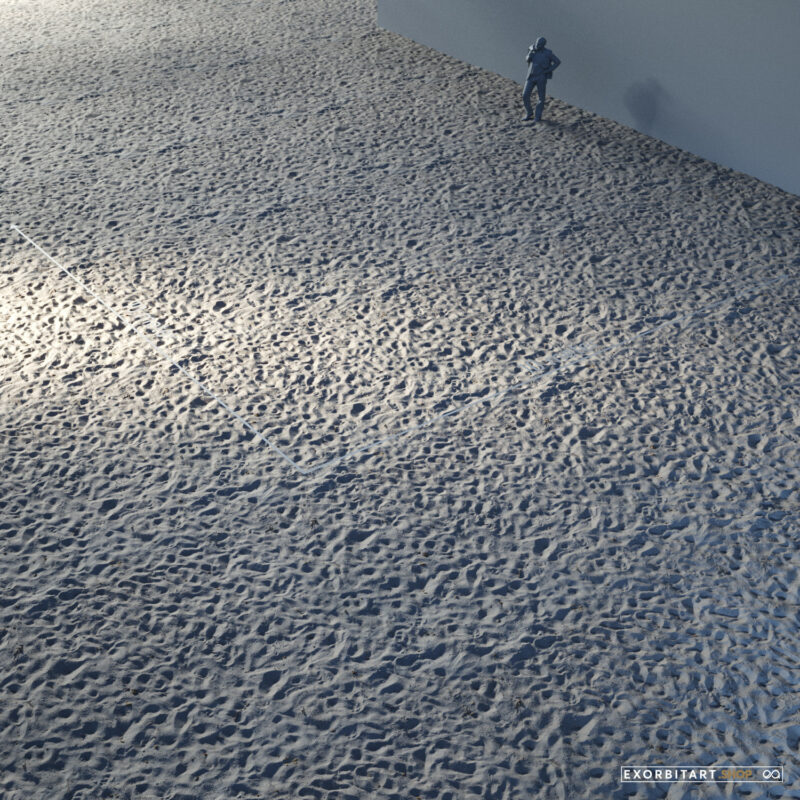 Beach Sand PBR Texture 400x400cm