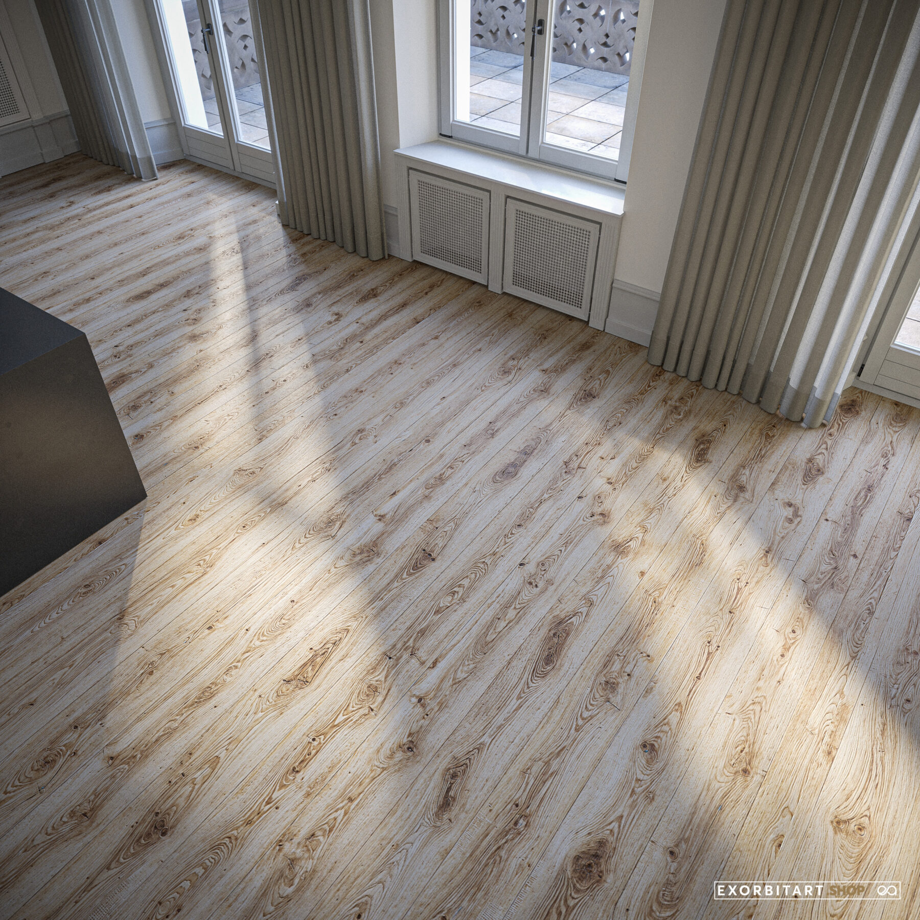 Fine Interior Wood Flooring Texture 10