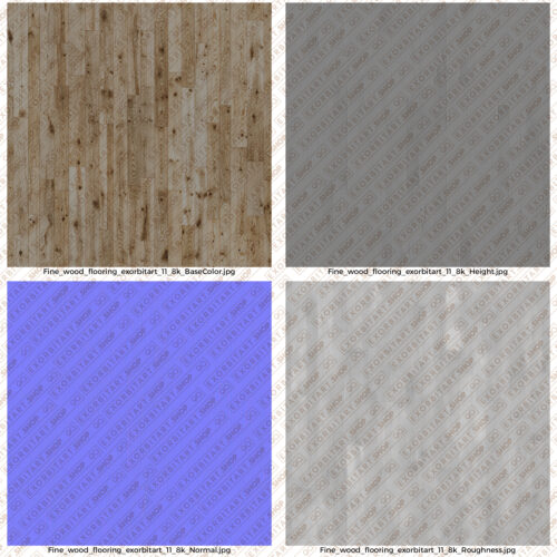 Fine Interior Wood Flooring Texture 11