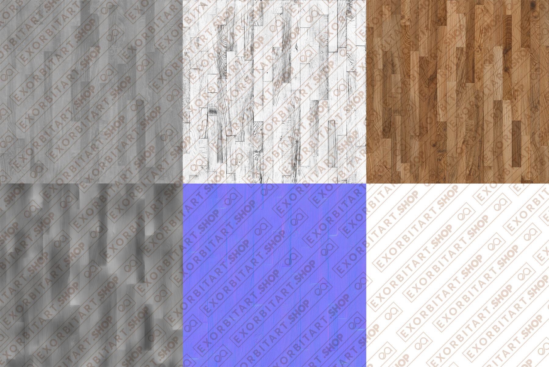 Fine Interior Wood Flooring Texture 1