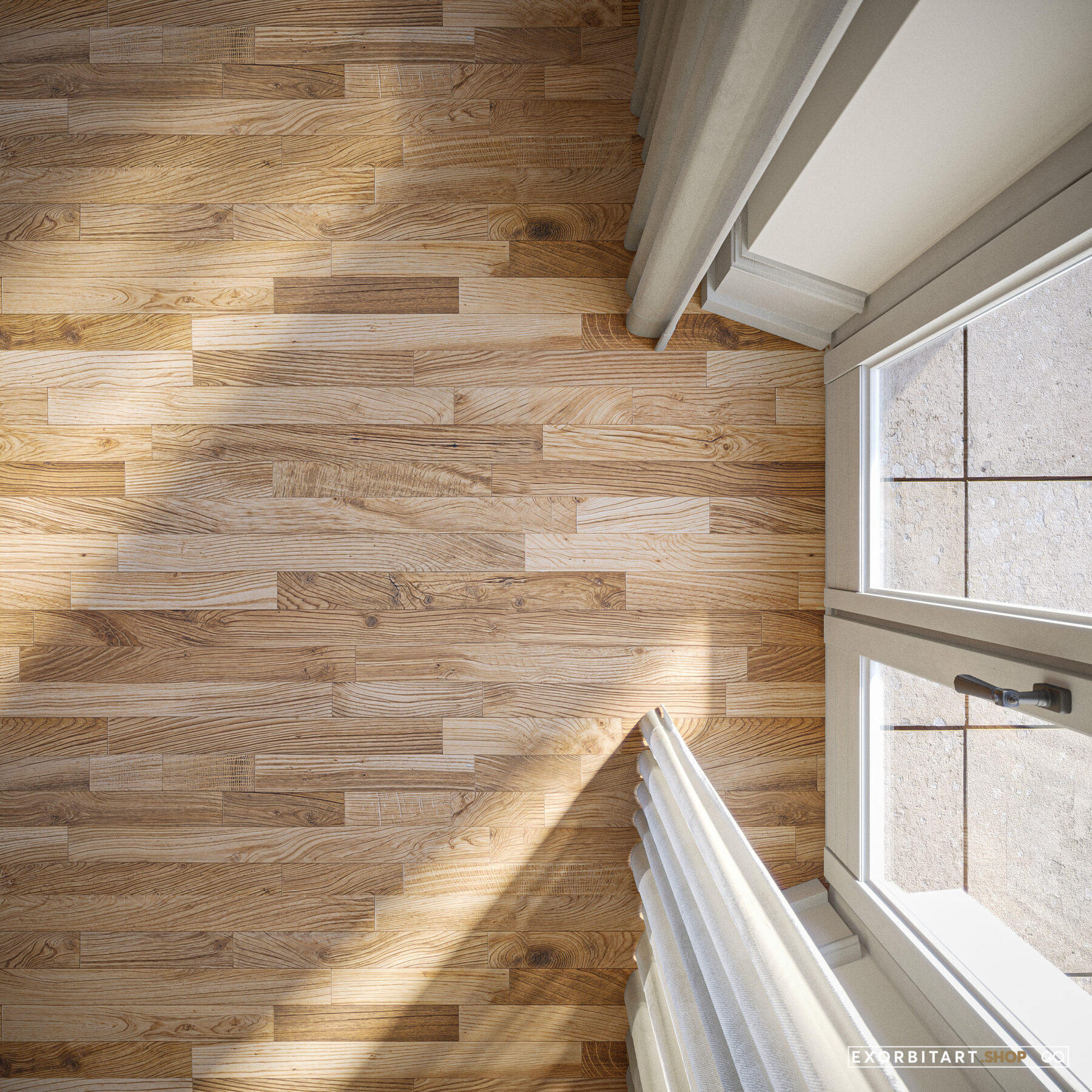 Fine Interior Wood Flooring Texture 1
