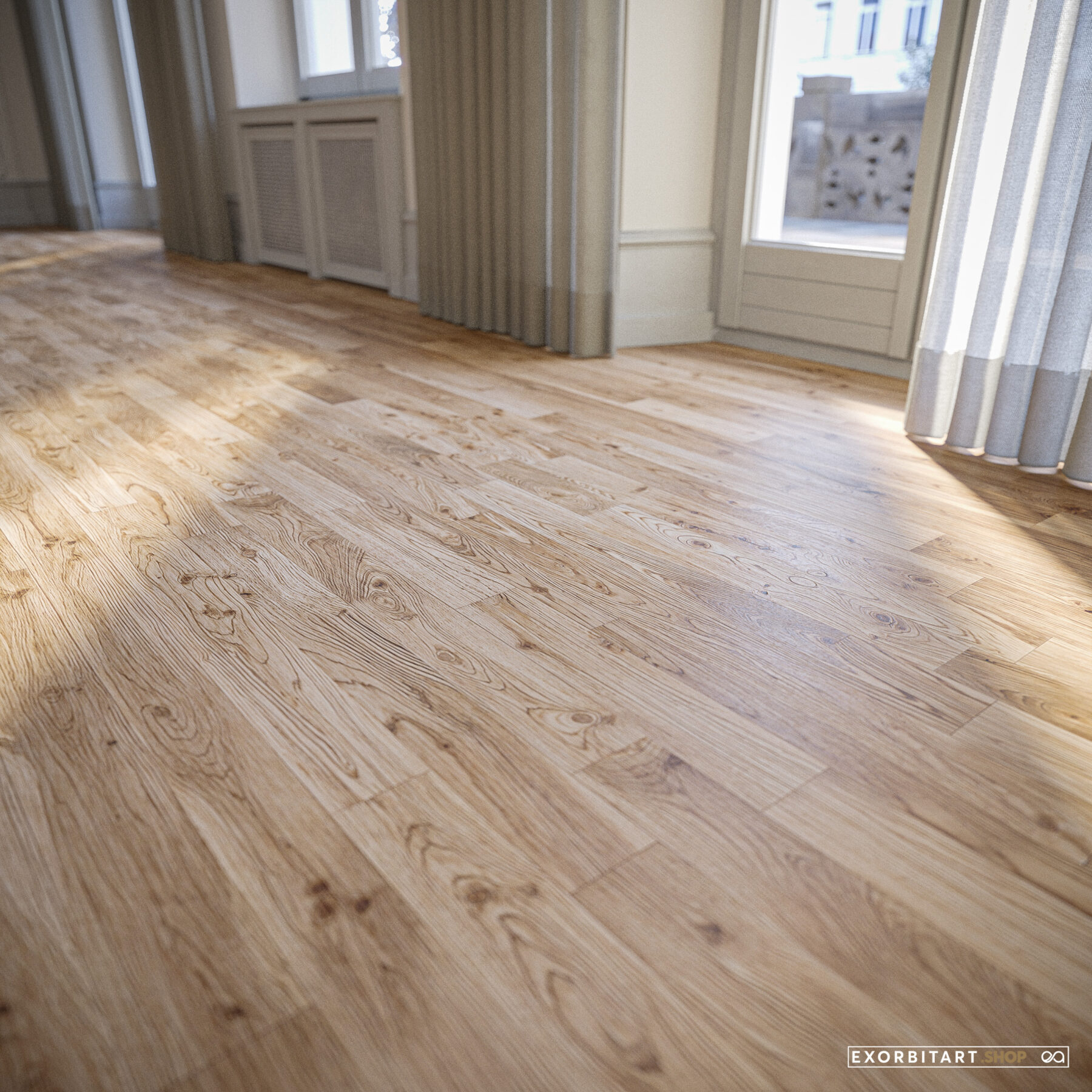 Fine Interior Wood Flooring Texture 3