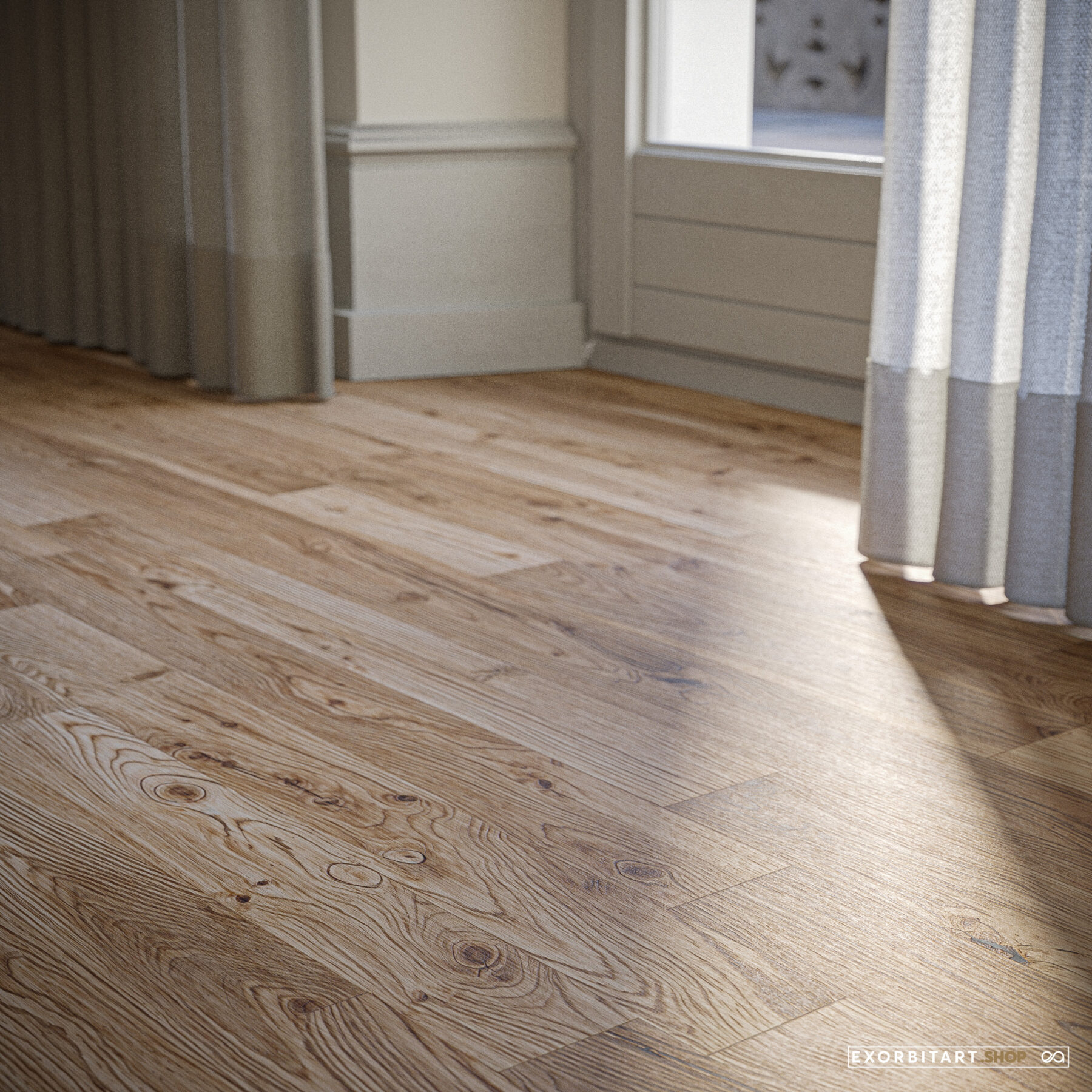 Fine Interior Wood Flooring Texture 3