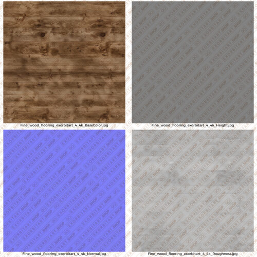 Fine Interior Wood Flooring Texture 4