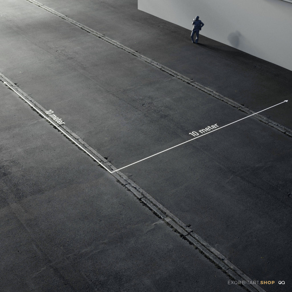 Scanned Seamless Aspahlt Road Large PBR Texture