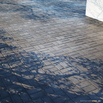 Patched Road Asphalt PBR Texture