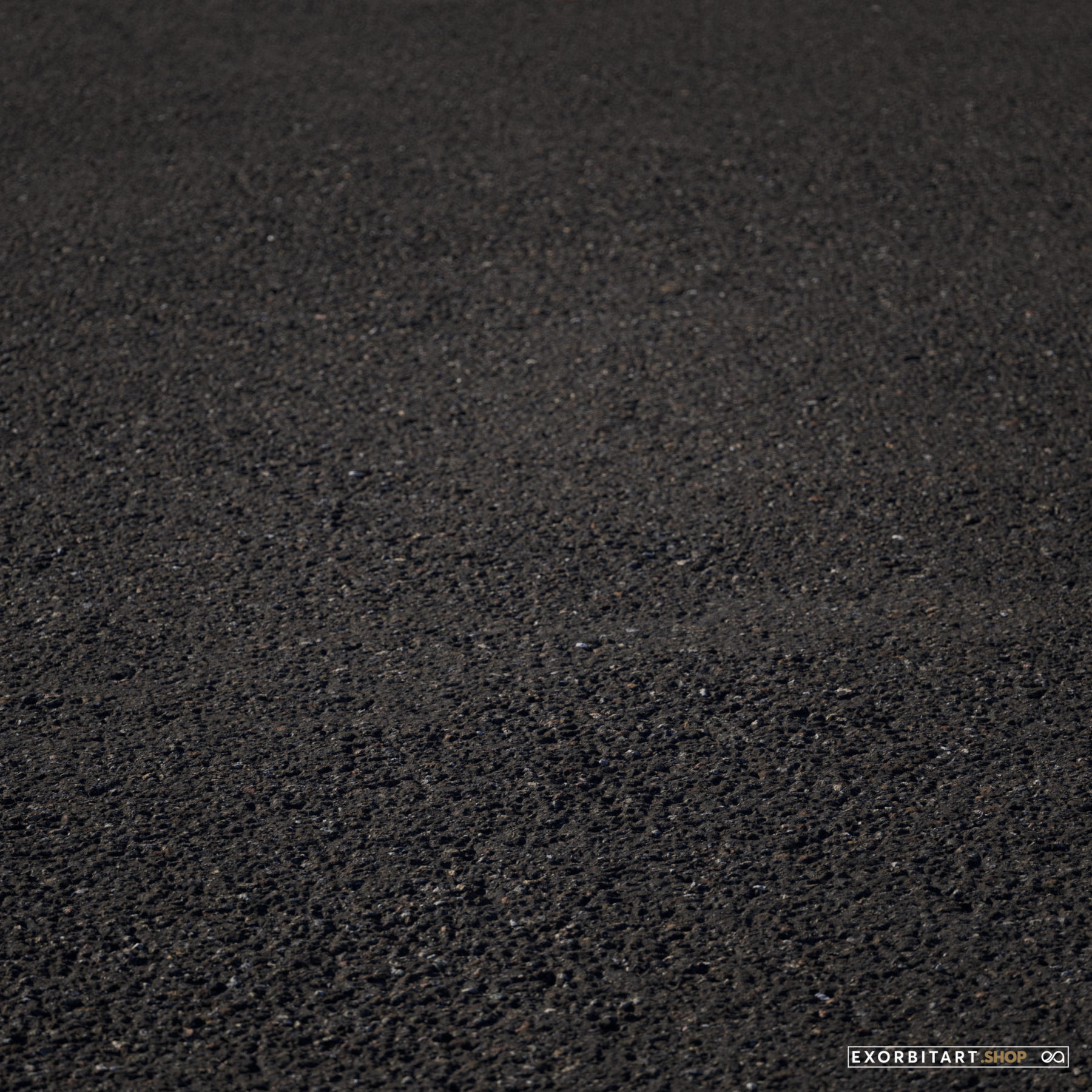 Big Asphalt Area Scanned PBR Texture 900x700cm