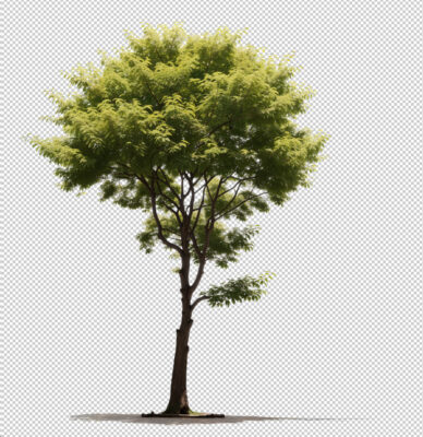 250 Broadleaf Cutout Trees For Architecture