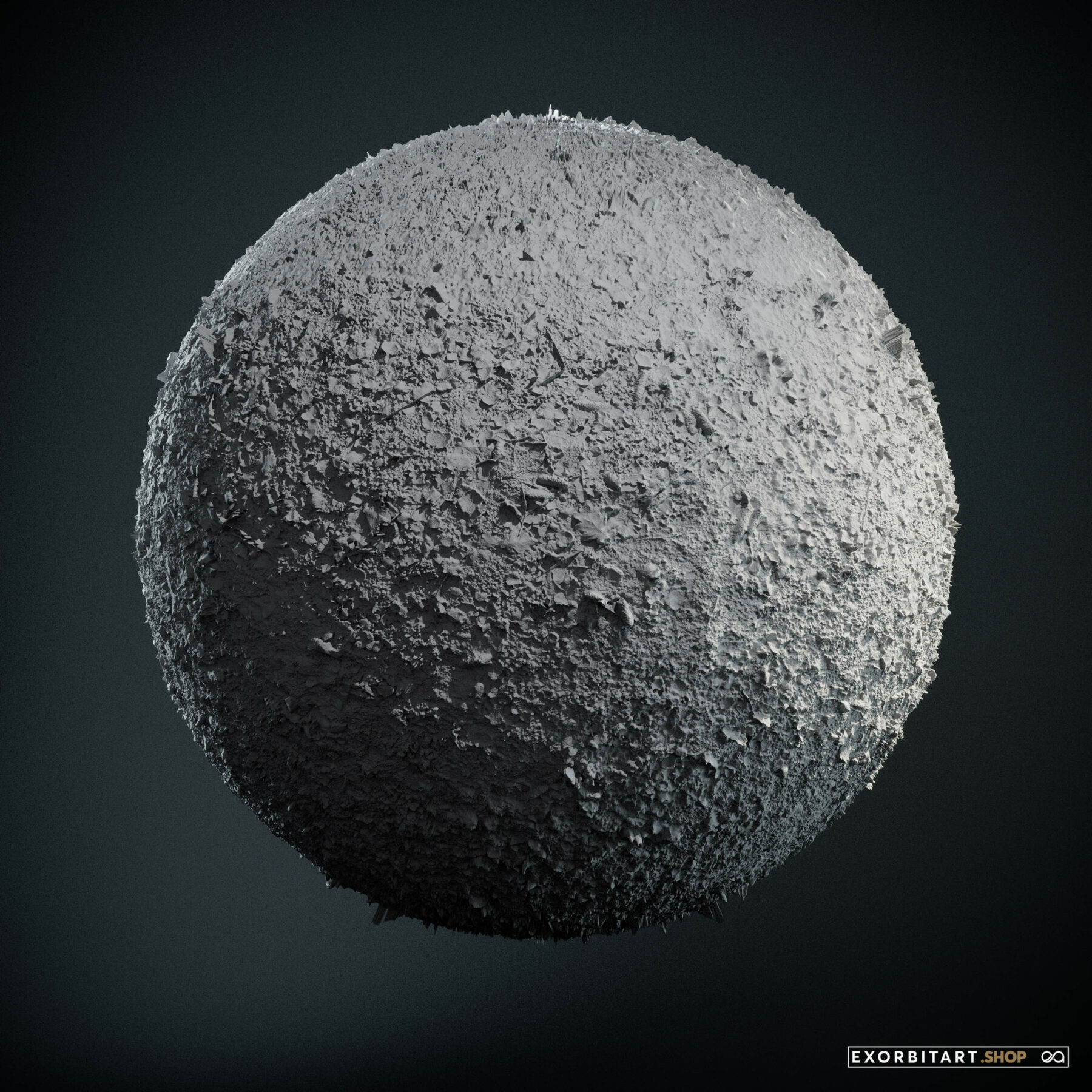 Leafy Moss Ground PBR Texture 360x320cm