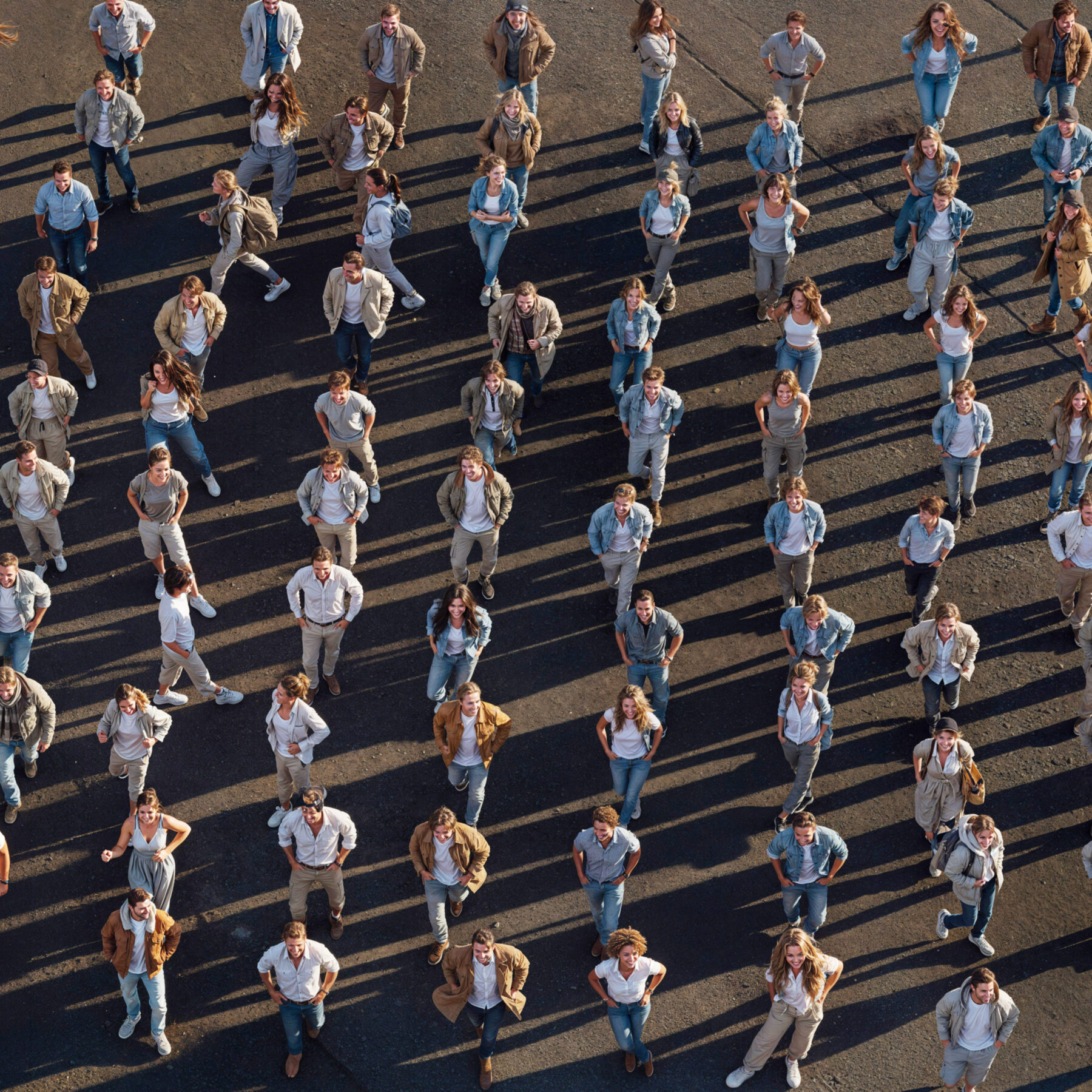 100 Low Poly 3D People for Archviz AI Workflow